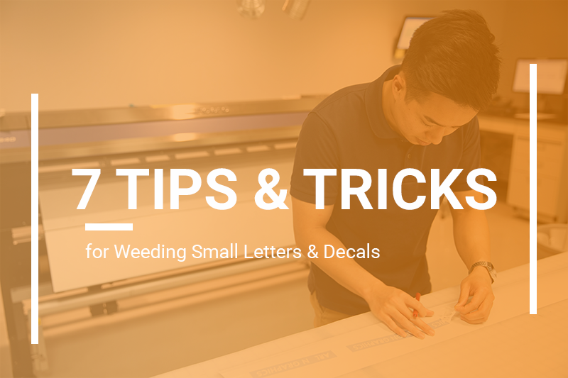 7 Easy Tips & Tricks for Weeding Small Letters & Decals - Arlon HUB ...